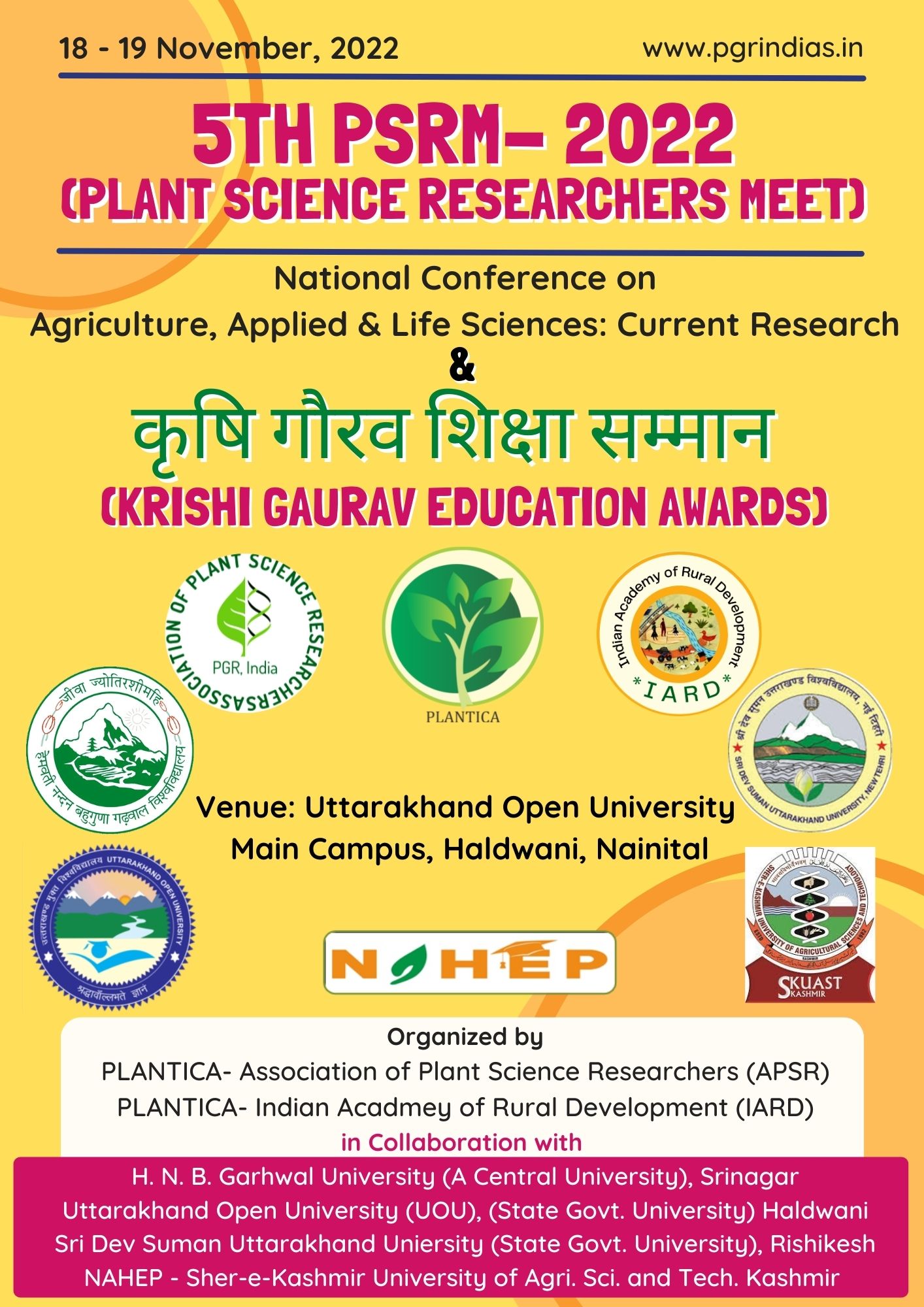 5th PSRM 2022 | APSR – PLANTA